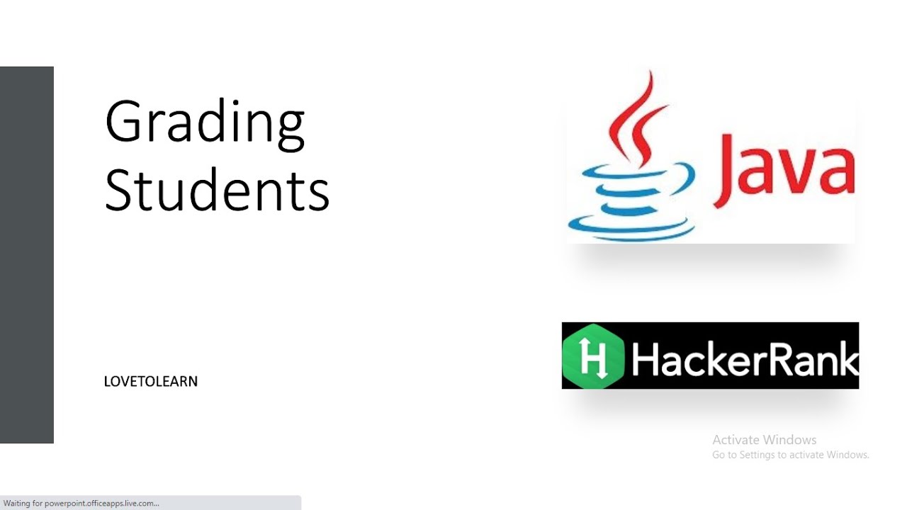 #gradingstudents #hackerrank grading students hackerrank solution in java #lovetolearn #java