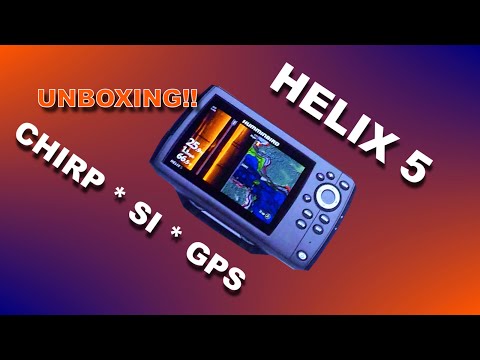 Humminbird Helix 5 Unboxing