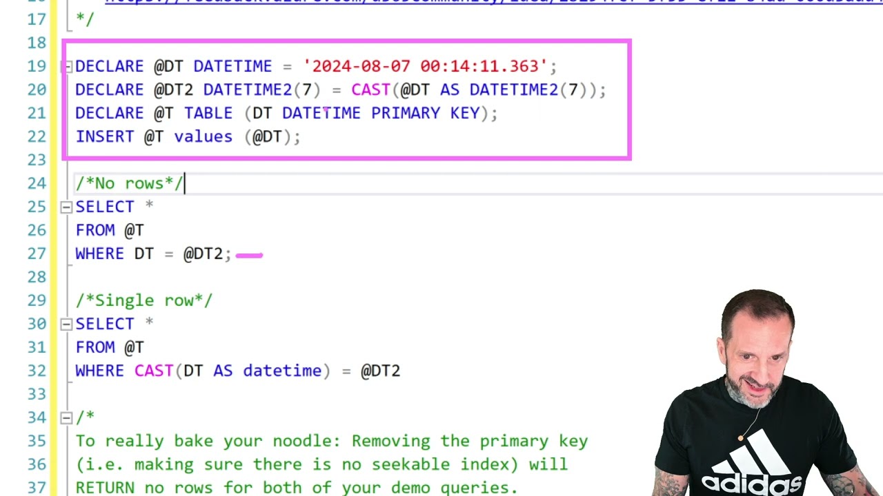 All About SQL Server Stored Procedures: Data Types