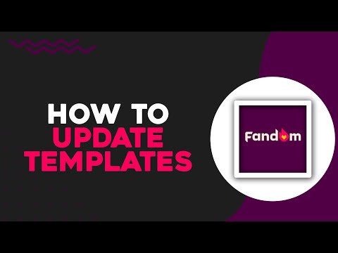 How To Update Templates on Fandom (Easiest Way)
