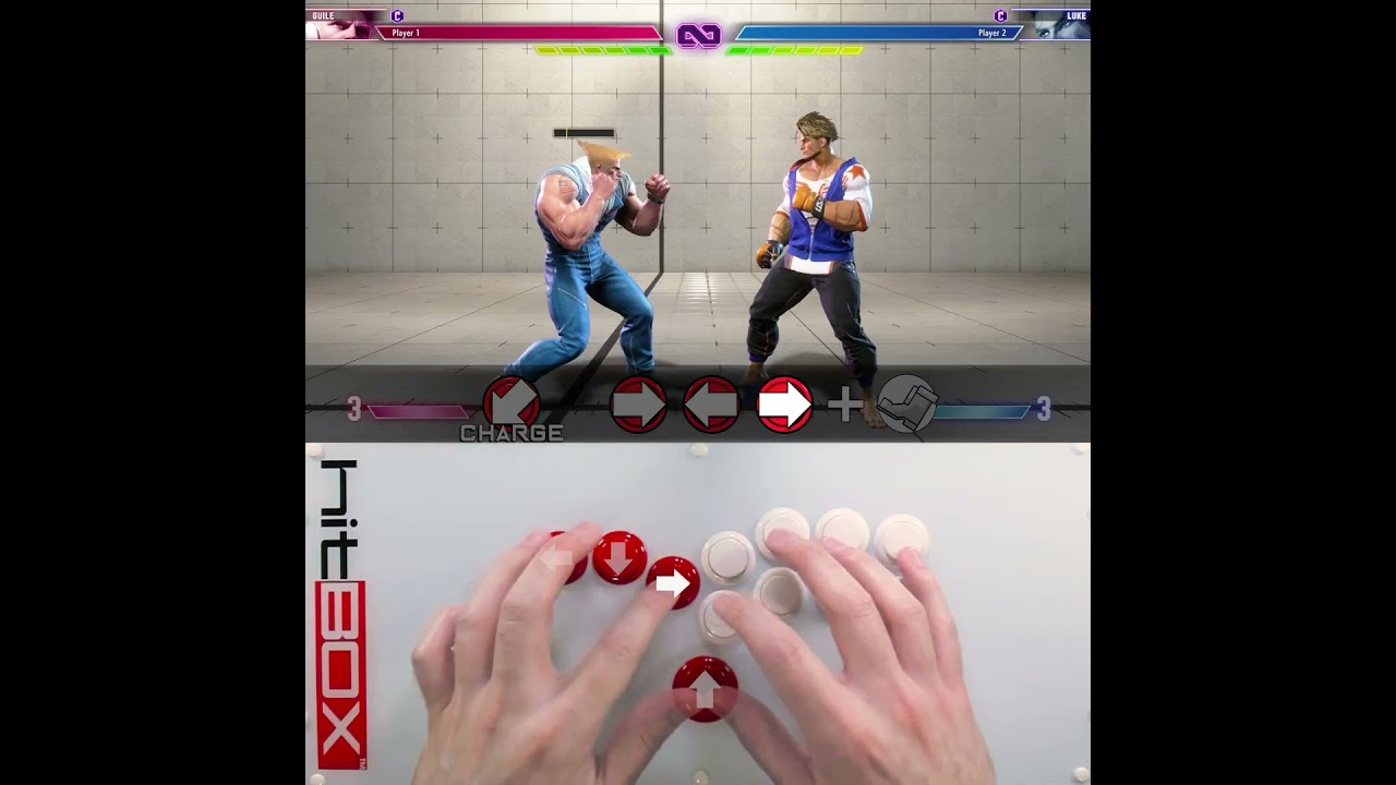 Crossfire Somersault (P1) #HitBox #HowToHitBox #StreetFighter6 #SF6 #スト6 #Leverless