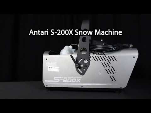 Antari S 200X Quiet Snow Machine High Output w/DMX Control | Reverb