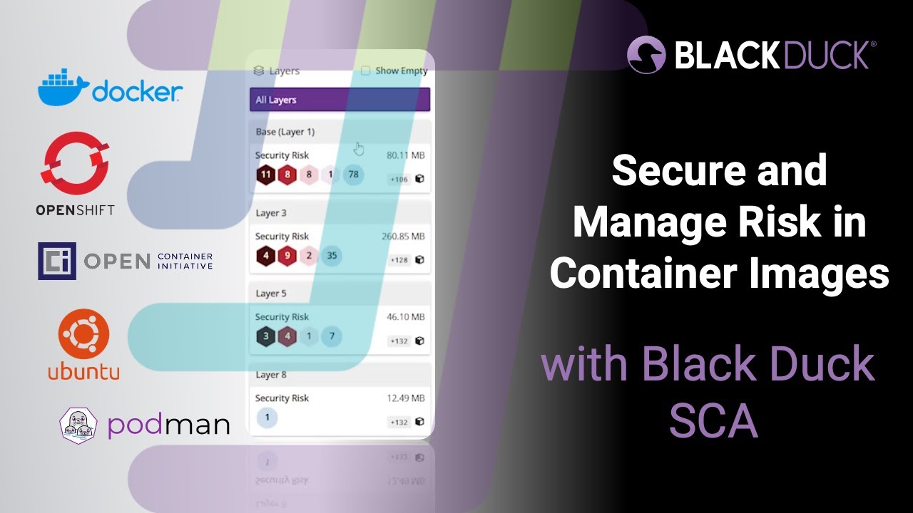 Secure your containers with Black Duck SCA: Identify & manage risks in container images | Black Duck