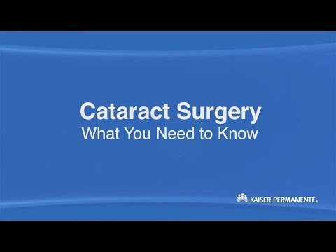 Northwest Kaiser Cataract Surgery, PART 1 | Kaiser Permanente