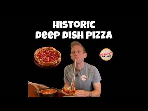 The Original Chicago Deep Dish Pizza at Pizzeria Uno “Respect the Chain”