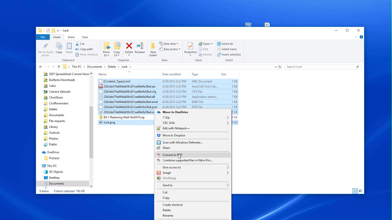 SAC How to unzip and rezip a PKT File