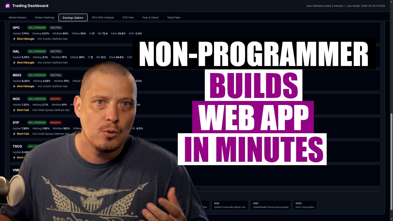 Non-Programmer Builds Web App In Minutes