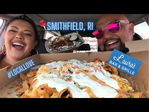 Mexican Street Corn Nachos ๐ฅ๐ PVD Burger - LAURAโS Bar & Grill ๐Smithfield, RI #LocalLove