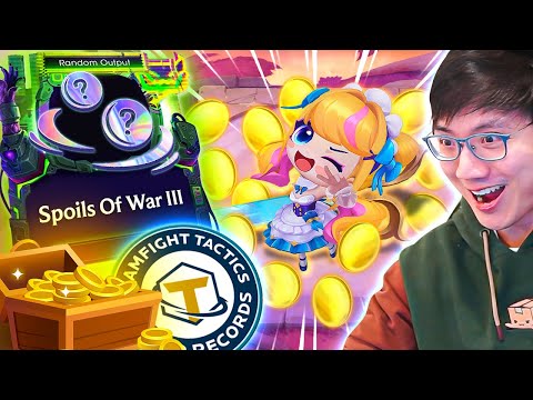 *WORLD RECORD* Most Spoils of War Gold Printed in a Round (S14)