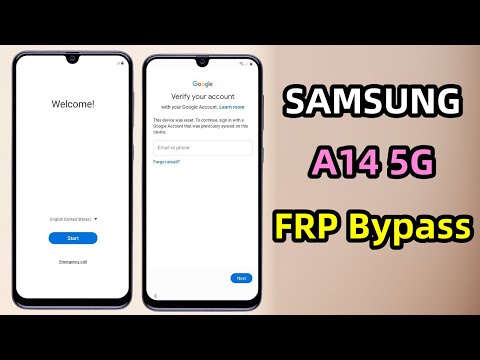 Samsung A14 5G FRP Bypass 2025 Android 13/14 | A14 FRP Unlock Google Account Lock