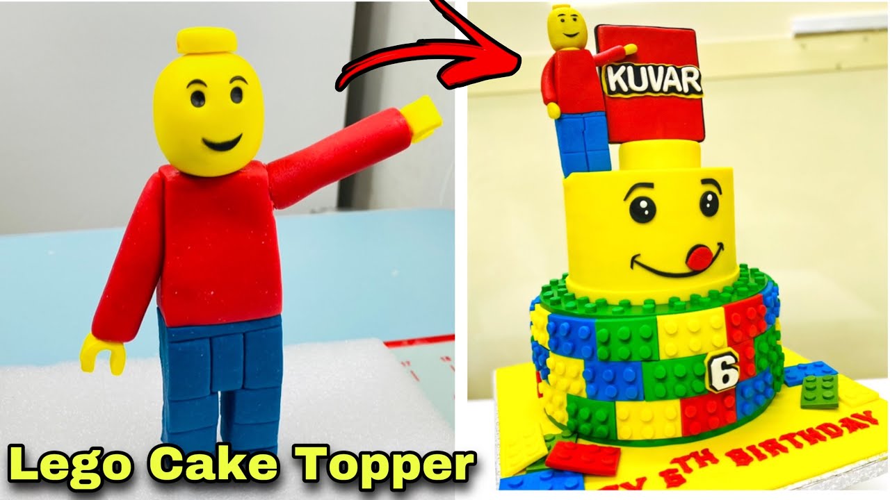 Easy Lego Cake Topper Tutorial for Everyone