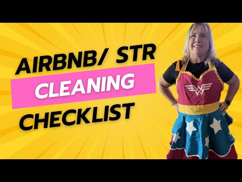 Airbnb Cleaning Checklist
