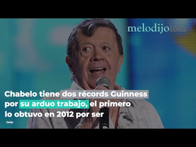 La polémica siguió a Chabelo