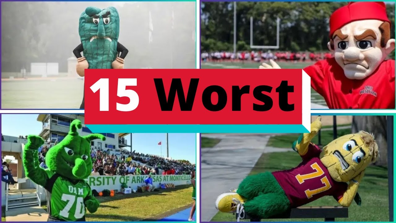 The 15 Worst College Mascots