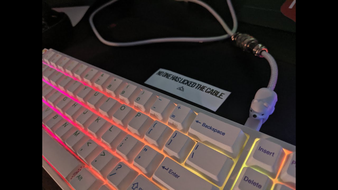 Ducky MIYA Pro Rainbow RGB Sound Test (Cherry MX Silvers)