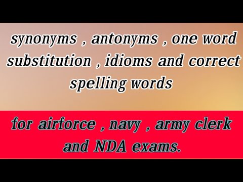 vocabulary for air force