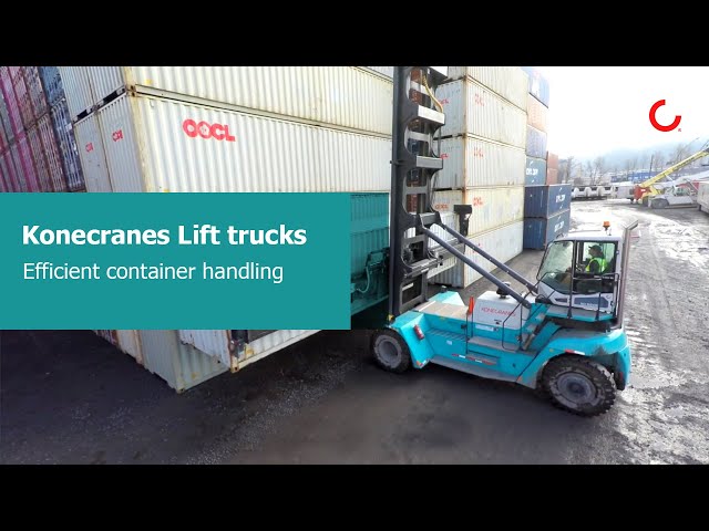 Container Reach Stacker And Hauler