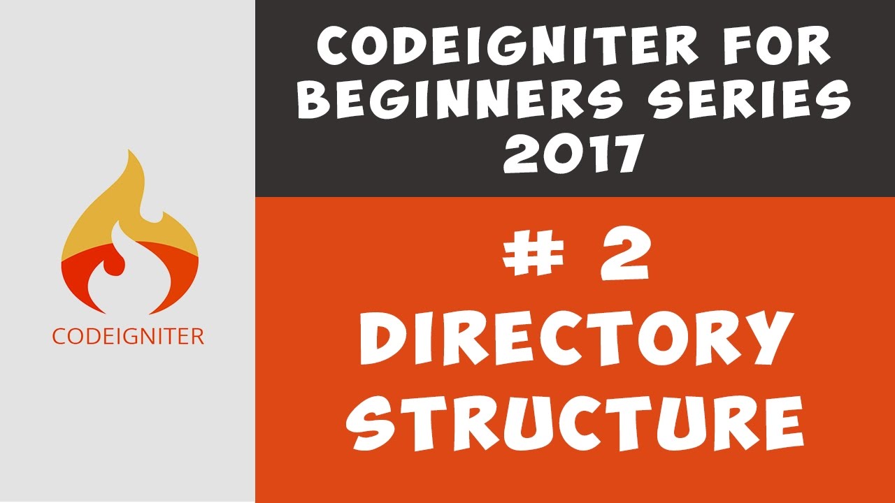 Codeigniter 3 architecture and Directory Structure ( Tutorial 2 )