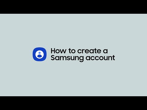How to create a Samsung account| Samsung