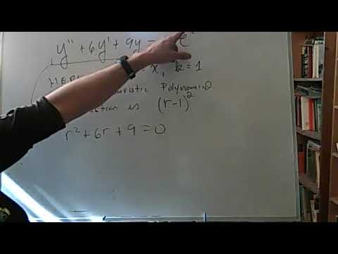 Annihilator method and undetermined coefficients – MTH 345 Differential ...