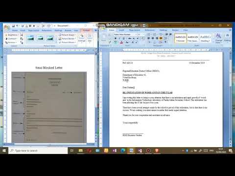 edpm 05 part 08 preparing semi block letter