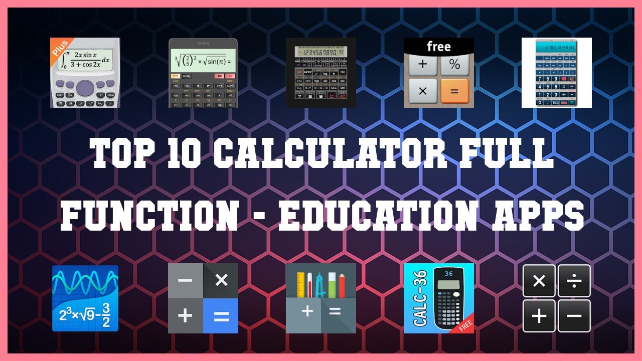 Top 10 Calculator Full Function Android Apps