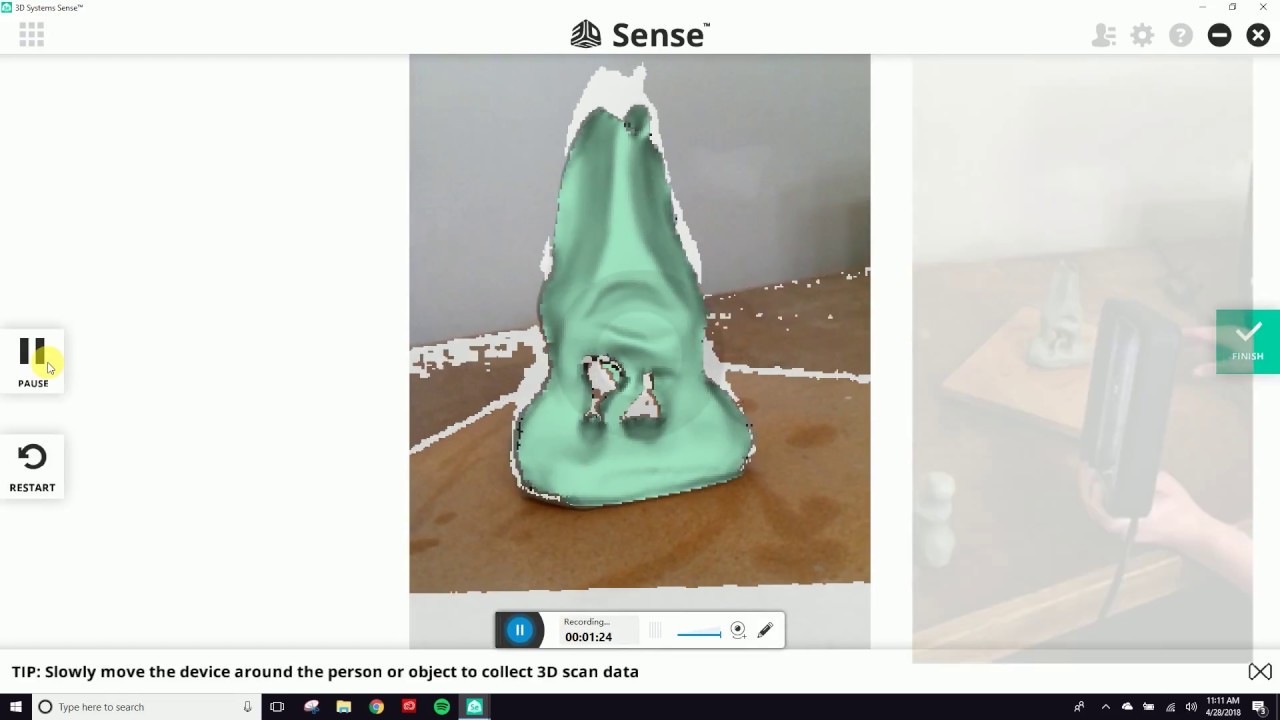 Sense 3D Scanner Tutorial