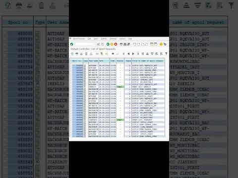 SAP Monitoring: Exploring SP01