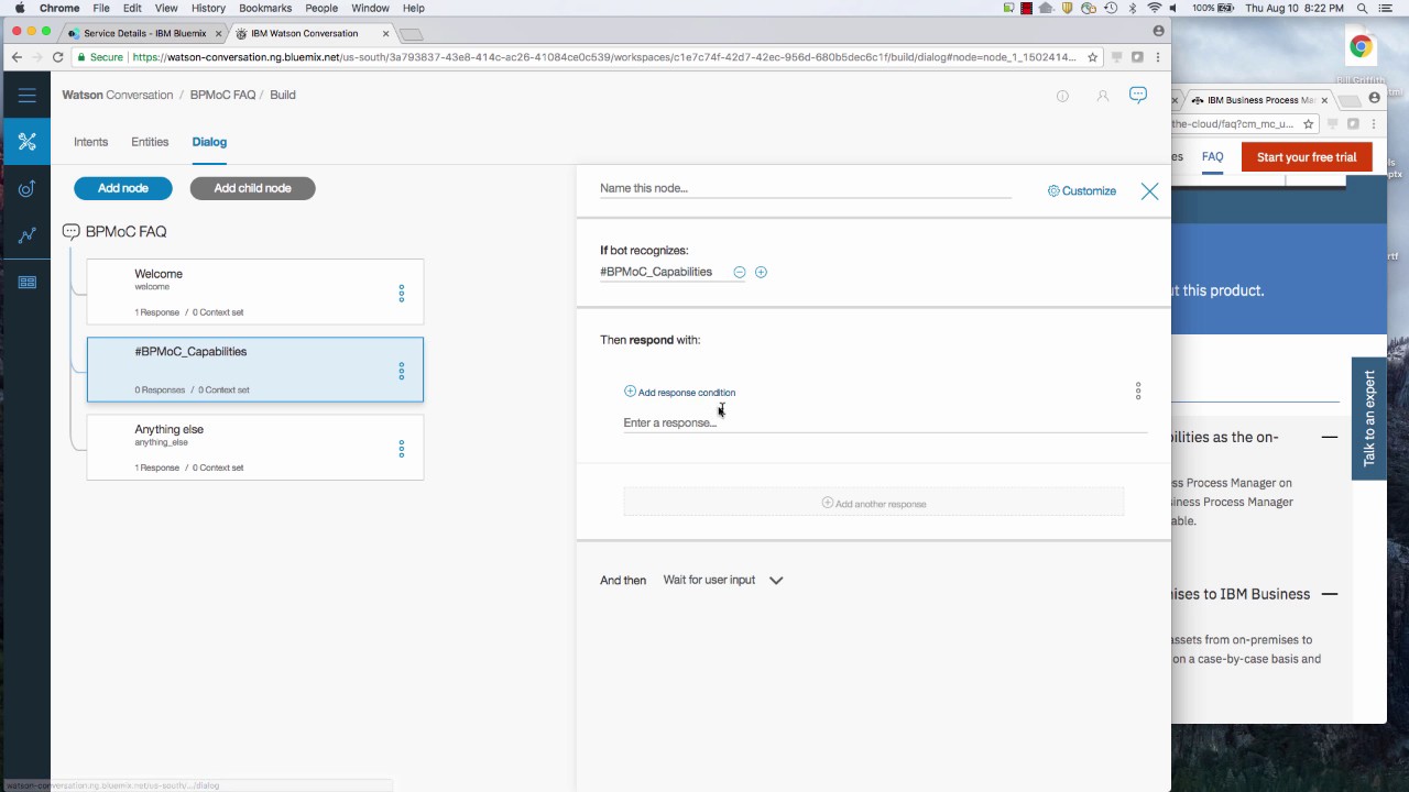Build an FAQ Chatbot with IBM Watson in 8 mins