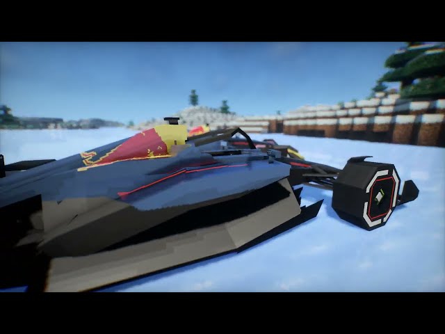F1 Style Boat - The Formula Minecraft Texture Pack