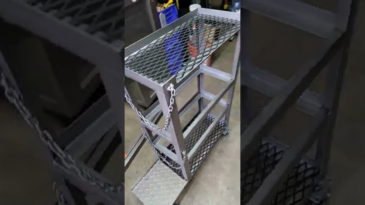 Mig welding cart
