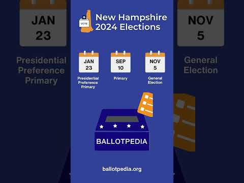 New Hampshire 2024 Election Dates