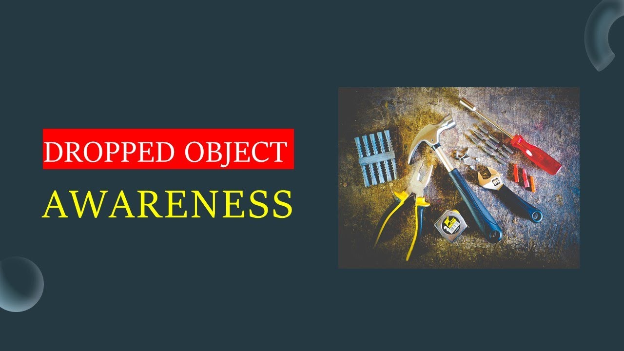 Dropped Objects Awareness | Learn with PETRO PROFICIENT