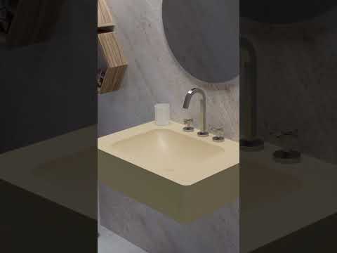 Colour Edition: Becken-Kollektionen für Gesundheitswesen made in Corian® powered by Holztec GMBH