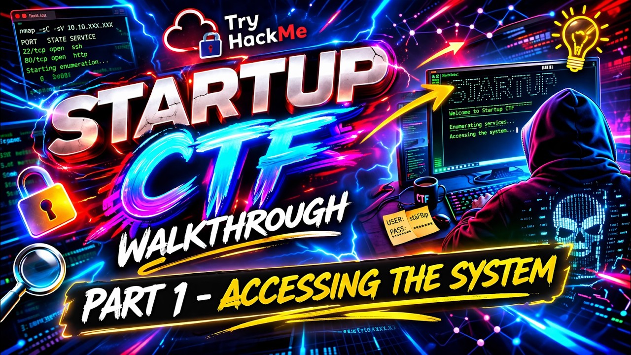 Startup CTF TryHackme Walkthrough | From Boot2Root | 11 Minutes