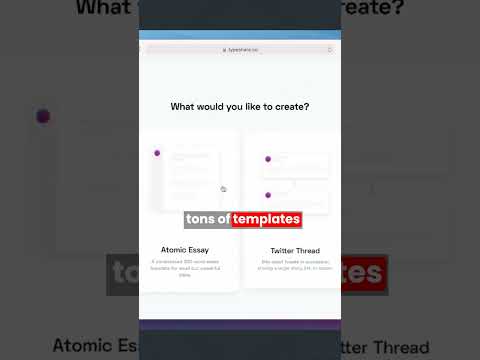 Here's the app you need to start writing online #typeshare #contentcreator #blog