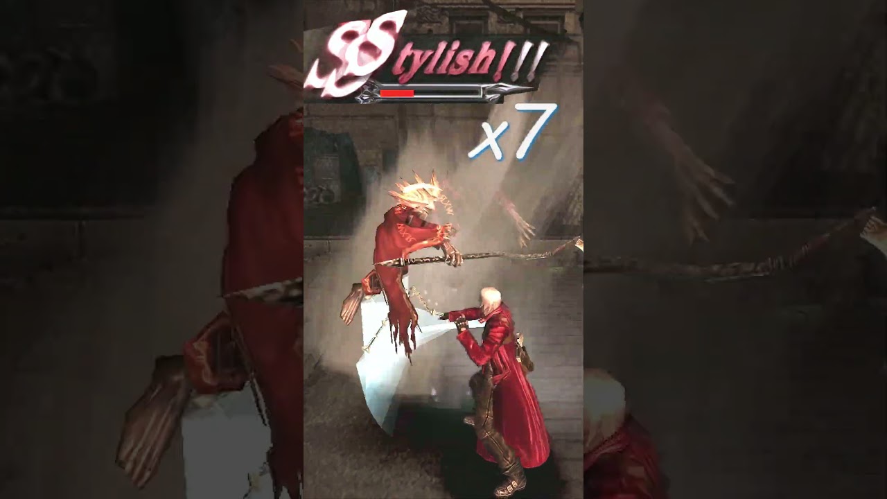 Difference between D and SSS in your combos DMC 3 #shorts