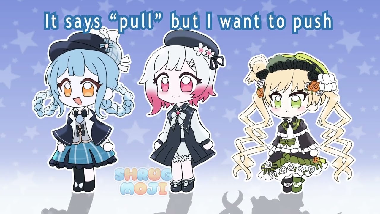 PUSH IT PULL IT! #まのさば #magicalgirlwitchtrial
