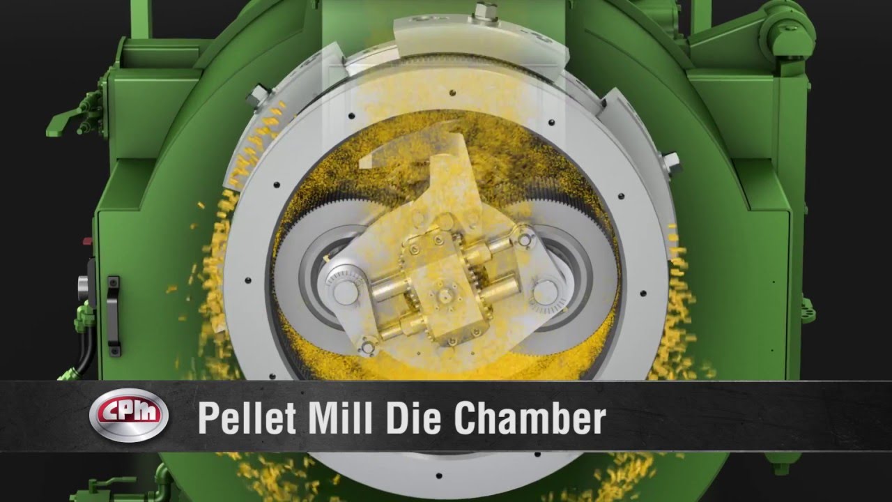 How does a pellet mill work?