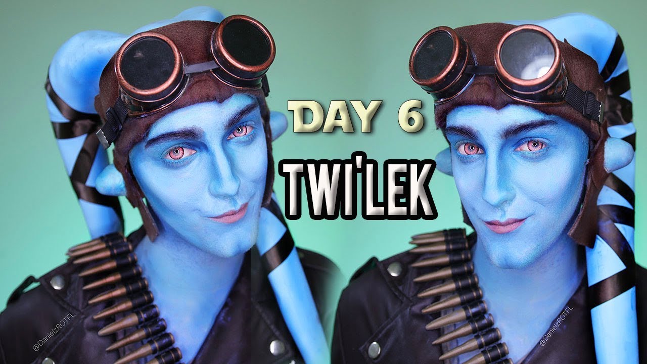 Star Wars - Twilek Makeup Tutorial | DanielzROTFL