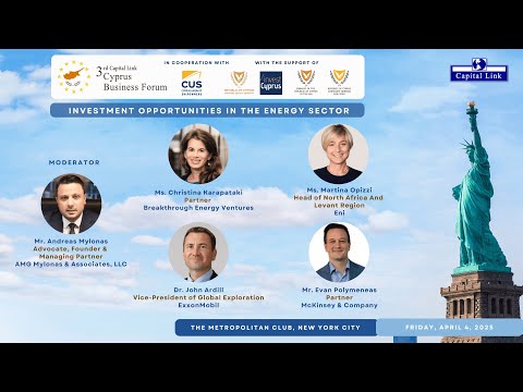 2025 3rd Capital Link Cyprus Business Forum | Investment Opportunities in the Energy Sector