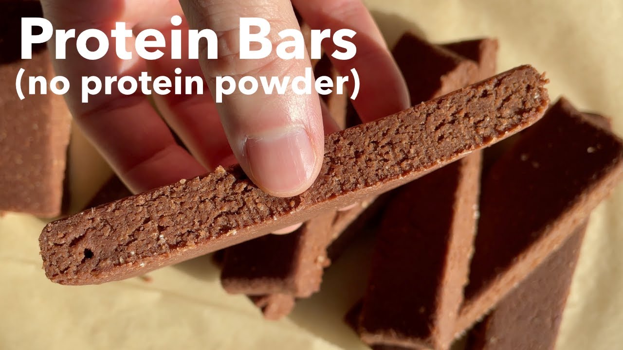 Homemade Protein Bars without protein powder