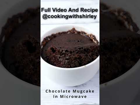 1 minute Chocolate MugCake | No Egg No Milk No Butter Cupcakes