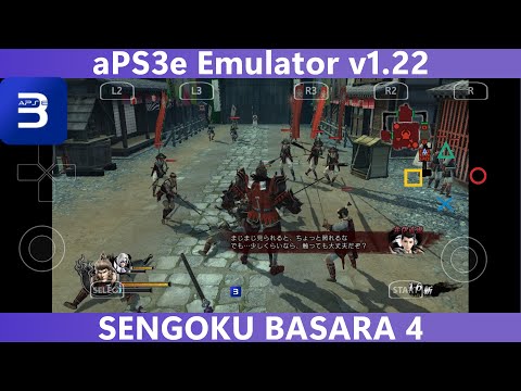 aPS3e Emulator v1.22 - Sengoku Basara 4 (BEST SETTING) | PS3 Emulator for Android