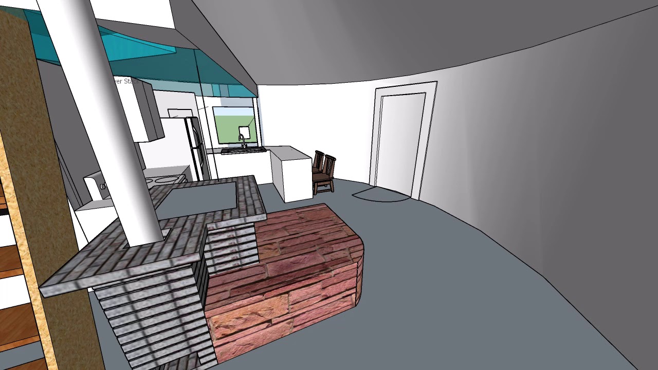 24 ft Yurt 3D Walk Through 3