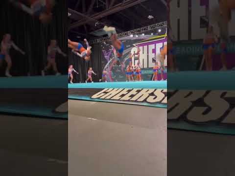 Orange 🍊 won CheerSport🎉 #cheer #stunts #explore