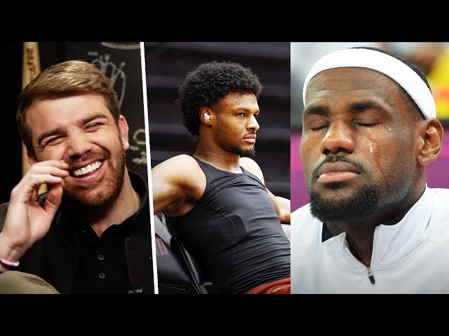 "Don't feel bad for Bronny because they're super rich": Jake Crain's ...