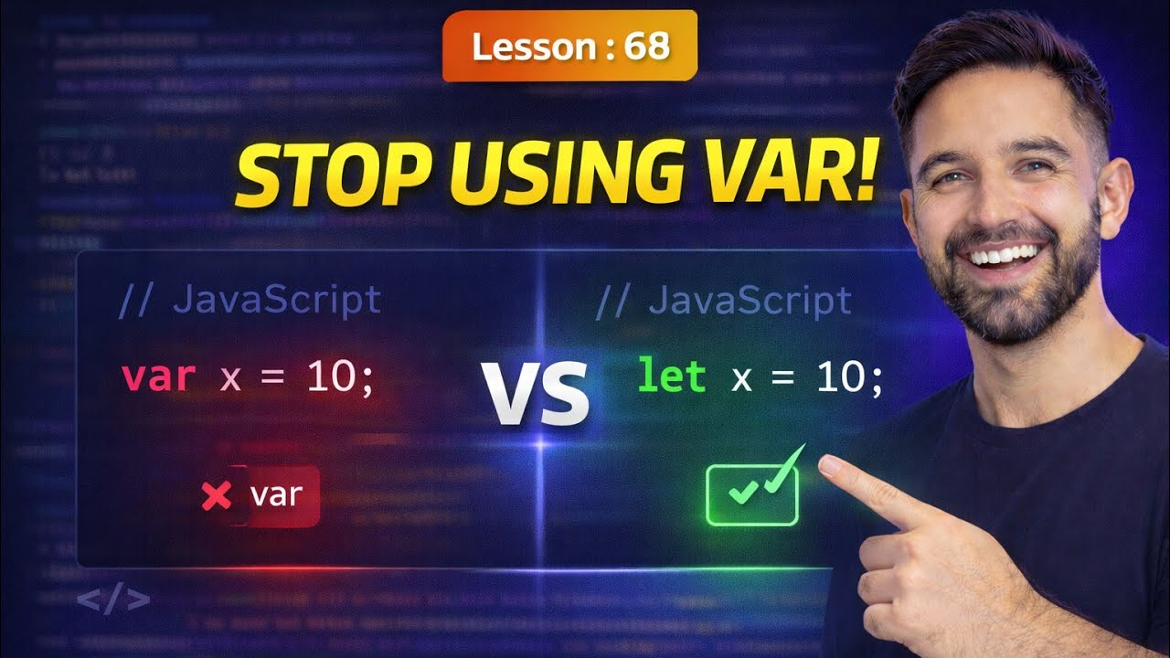 var vs let vs const in JavaScript: Scope Explained for Beginners (2026)