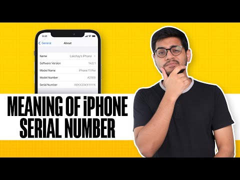 What Does Your iPhone's Serial Number Mean? Explained in Hindi