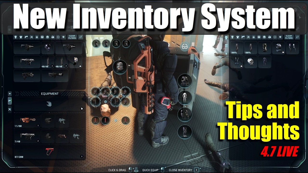 Star Citizen 4.7 Inventory Guide – New UI, Looting, Armor & Item Management
